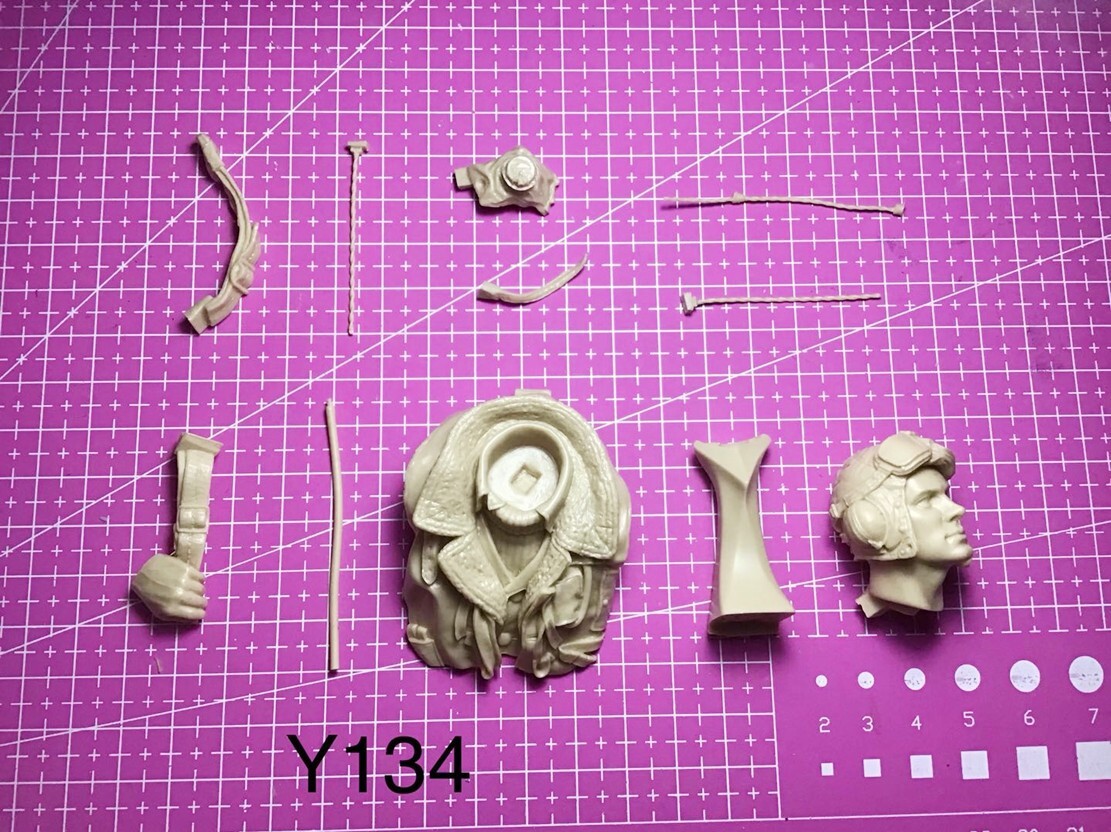 1/10 resin figure bust model British Airborne Force Unassembled ...