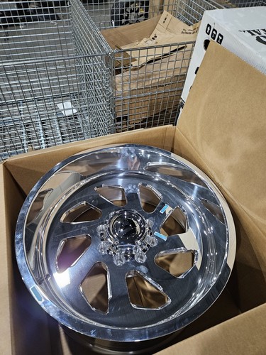 Blemished Single 22x12 Polished Wheel Fuel Forged FFC39 8x170 -51 | eBay