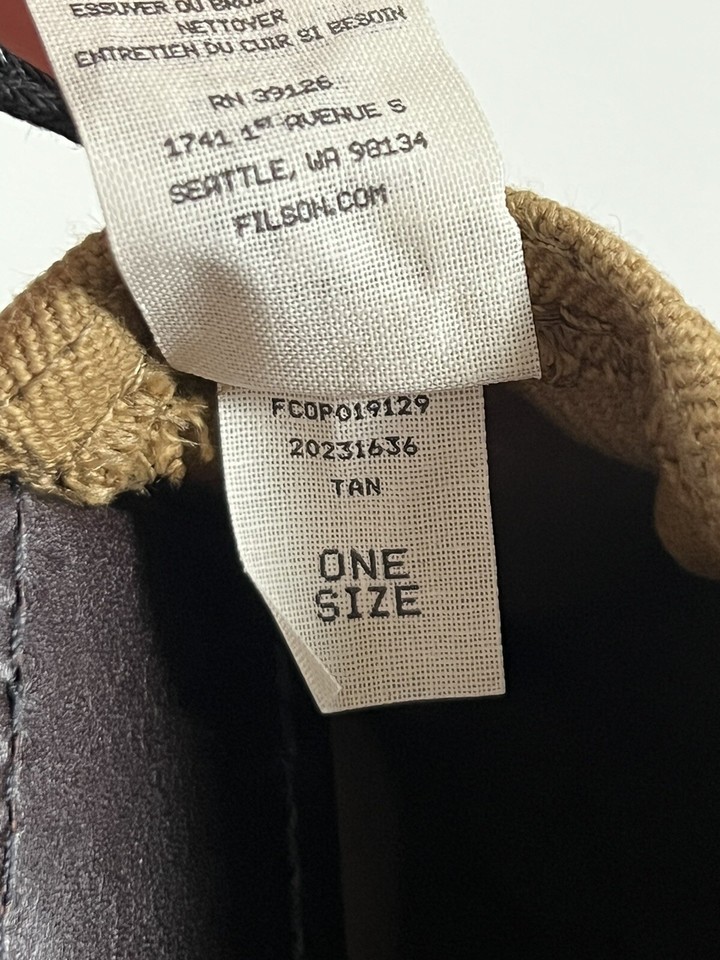 FILSON RUGGED TWILL BELT POUCH TAN NWT | eBay