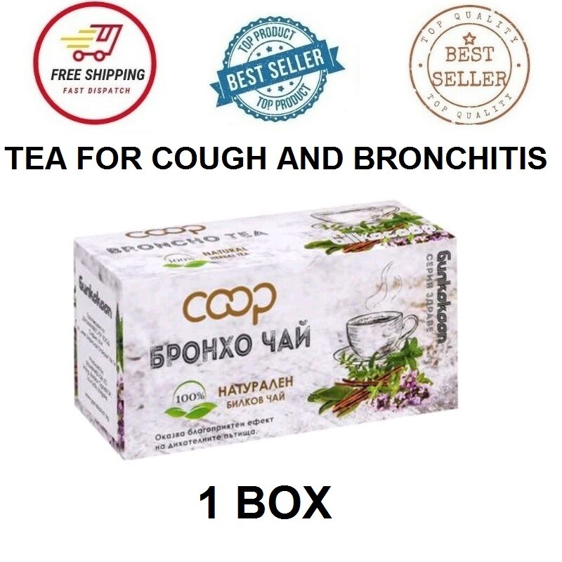 Broncho Tea For Bronchitis And Cough Bronchial Asthma And Shortness Of ...
