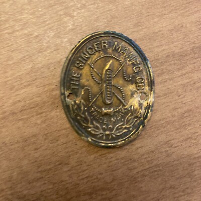 Singer 66 Sewing Machine Replacement OEM Part Badge Emblem | eBay