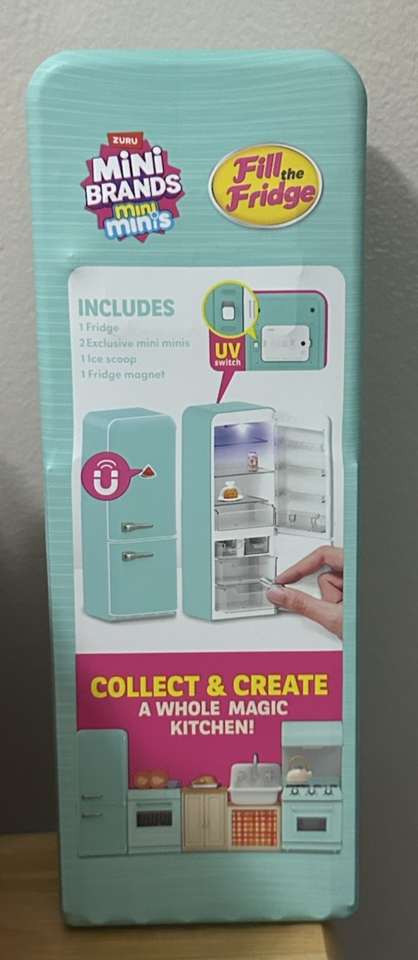 FILL THE FRIDGE Zuru Mini Brands Mini Minis Playset Fridge Exclusive IN ...