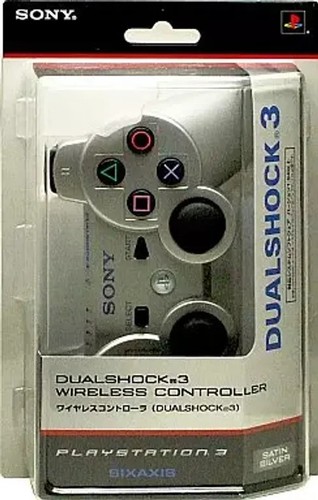 PS3 Hard Wireless Controller DUALSHOCK3 Satin Silver | eBay