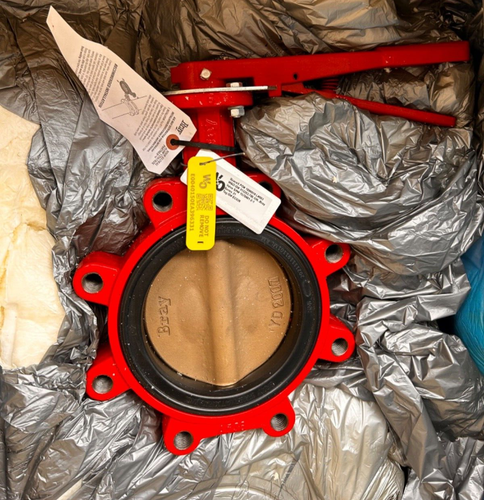 6” Bray Butterfly Valve DN 6 IN 31 Series Body D. Iron Bronze Disc W ...