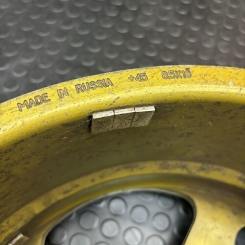 Original Desmond Regamaster MP 18 x8.5+45, 5Hx114.3 Gold/Bronze Used ...