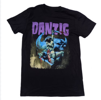 Danzig Band T-Shirt - all size,, Unisex Gift Cotton Short Sleeve Gift ...