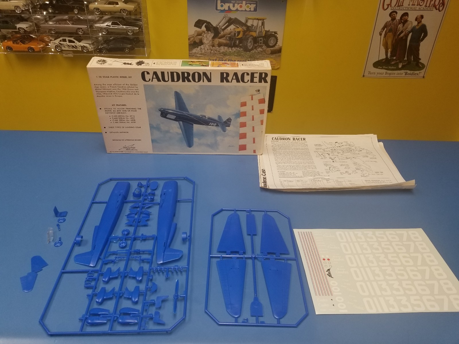 WILLIAMS BROS. CAUDRON RACER KIT#32-460 ( PRE-OWNED) | eBay
