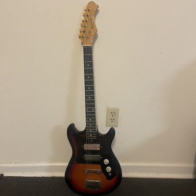 Vintage 1970's Harmony H802 Sunburst | eBay