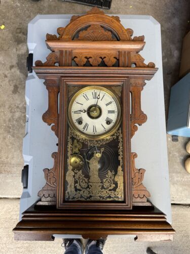 Collectible Wall Clocks 1920-1949 Time Period Manufactured for sale | eBay