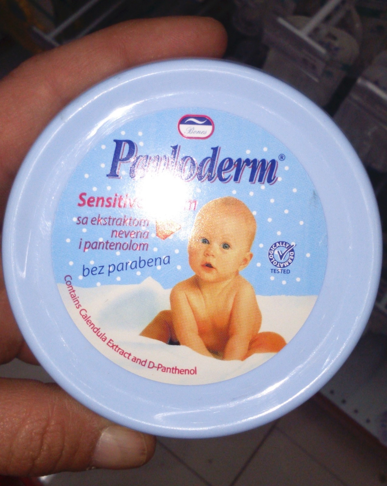 PAVLODERM Baby cream, puder,milk, with neven & d-panthenol BONES ...
