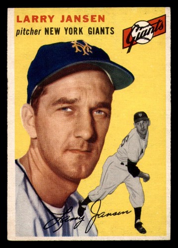 1954 Topps #200 Larry Jansen Excellent+ NY Giants ID:358202 | eBay