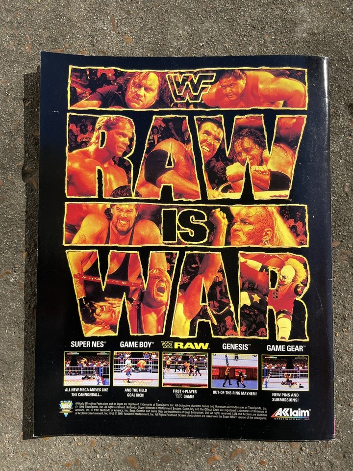 WWE WWF Program Volume 226 Undertaker 1995 NO POSTER Wrestling Magazine | eBay