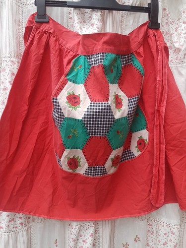 Vintage St Michael Pinny Apron Patchwork | eBay UK