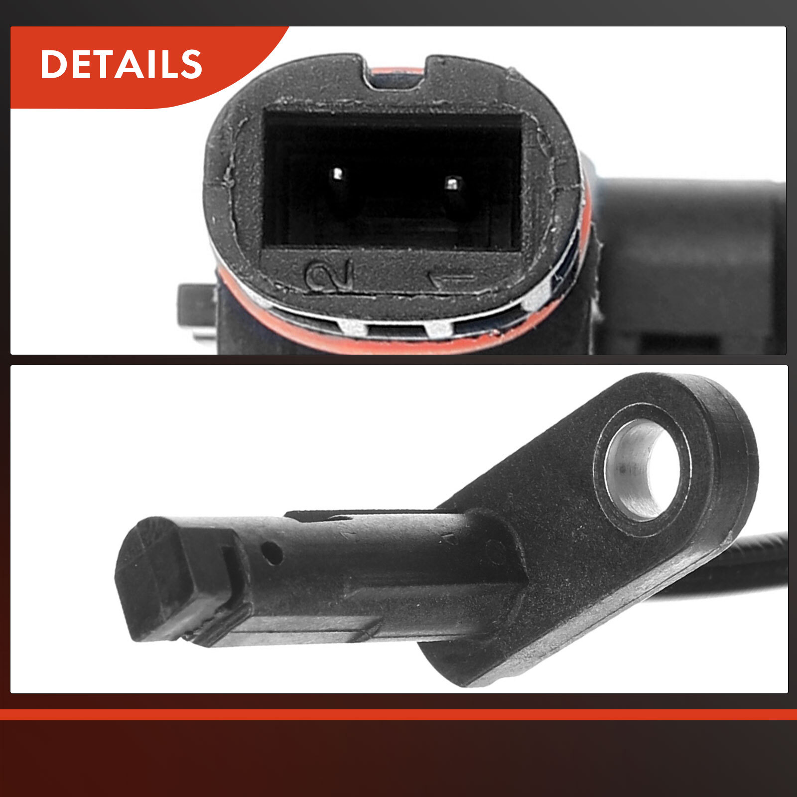 2x Front ABS Wheel Speed Sensors For Benz E220 E350 E400 A207 C207 ...