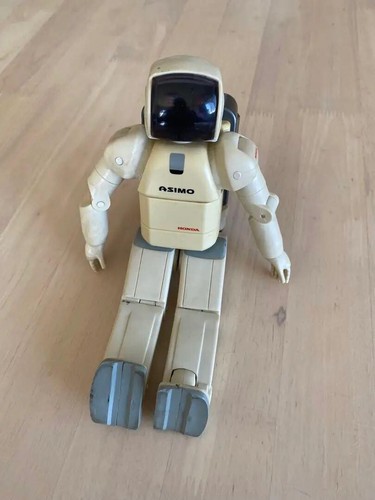HONDA Humanoid Robot ASIMO Alarm Clock Figure Novelty Rare used 202501M ...