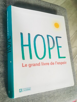 Hope - le grand livre de l'espoir / Ed. L'homme | eBay
