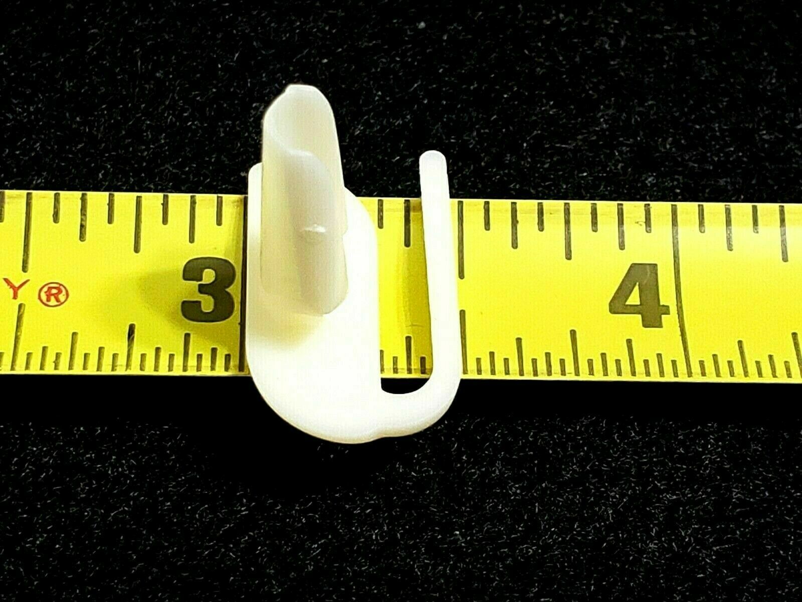 Ford 1/2"-5/8" Push In Body Side Fender Vinyl Top Moulding Trim Clip ...