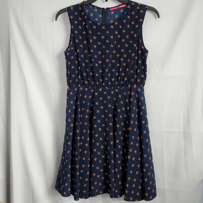 Pinkyotto Pinwheel Dress Size S/XS Navy Sleeveless | eBay