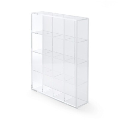 MUJI Acrylic collection box 4x4 booths W27.5xD7xH34.7cm | eBay