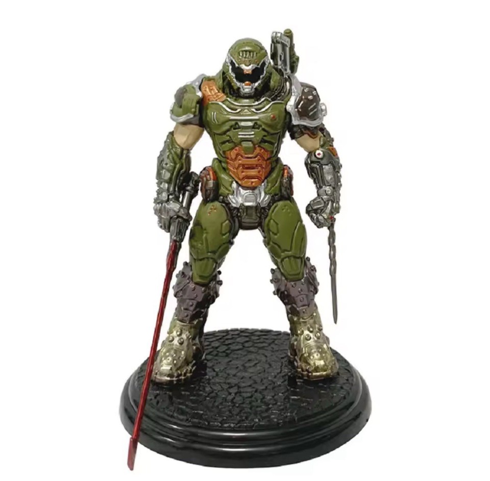 21CM Doom Slayer Eternal Action Figure Collection Model Statue Anime ...