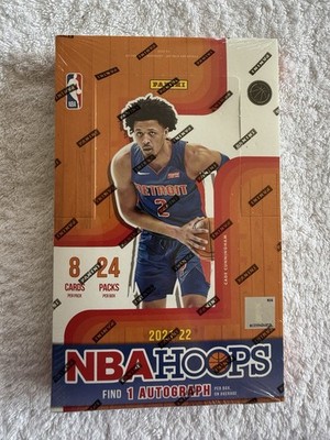 2021-22 NBA Hoops Hobby Box , NEW Factory Sealed | eBay
