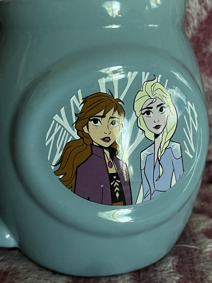 Disney Frozen Cocoa Cup And Spoon | eBay UK