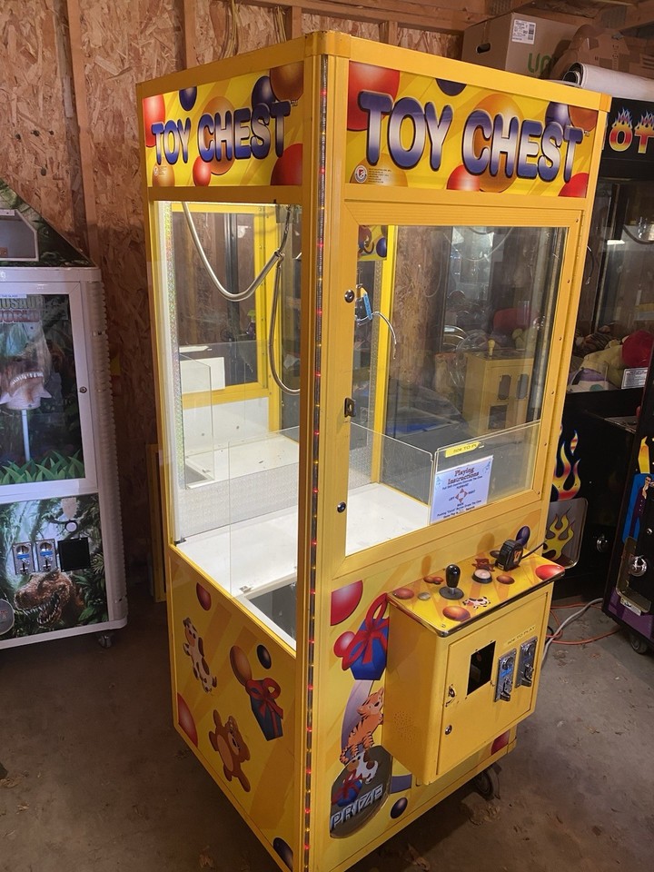 Toy Chest Arcade Claw Machine Redemption 31” Crane Game | eBay