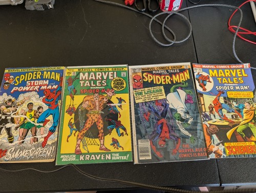 Marvel Tales Spiderman # 33, 64, 143, The Schemer & Power Man | eBay