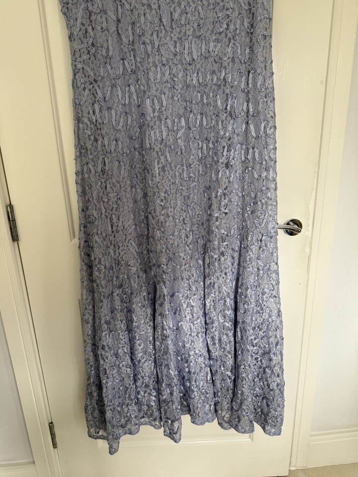 Chesca Lilac Cornelli Embroidered Lace Dress And Jacket | eBay UK
