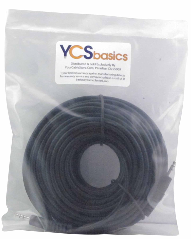 50 Foot 3.5Mm Male to Male Stereo Audio Cable Headphone/Phone / MP3 ...