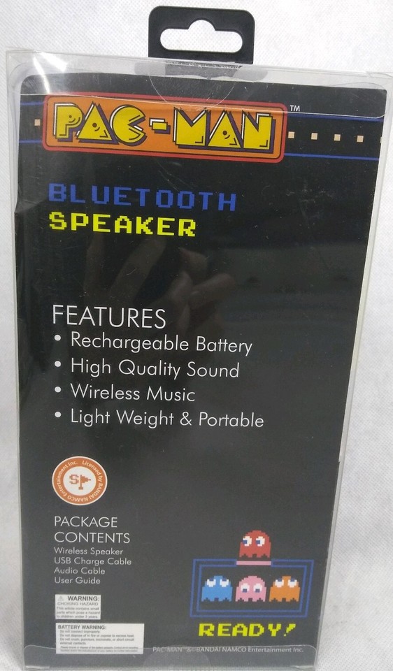 Pac Man Arcade Wireless Bluetooth Speaker Bandai Namco | eBay