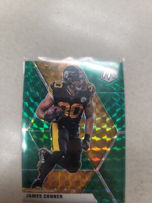 JAMES CONNER GREEN-YELLOW MOSAIC PRIZM NO. 168. STEELERS 2020 MOSAIC | eBay
