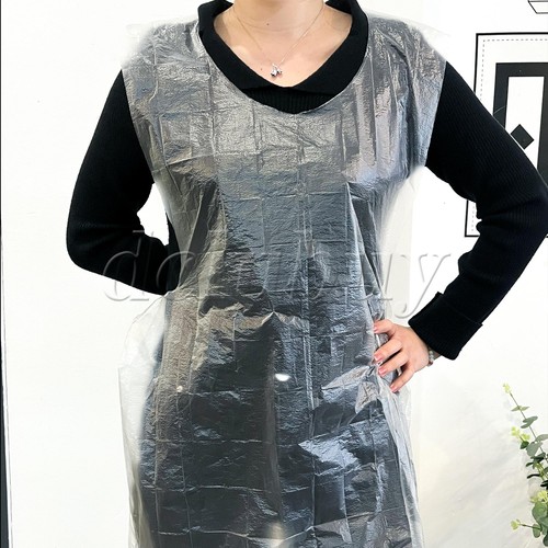 Plastic Aprons Smocks 35 Inch for Painting Cooking Teaching Transparent ...