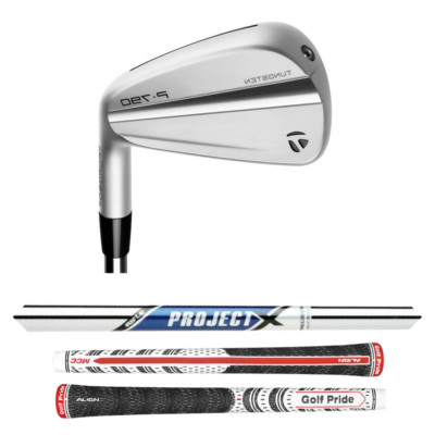 Left Handed TaylorMade P790 2023 #4-PW Iron Set, Rifle Precision ...