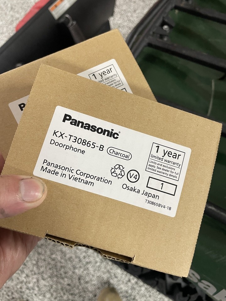 Panasonic Door Phone Intercom | KX-T30865-B | eBay