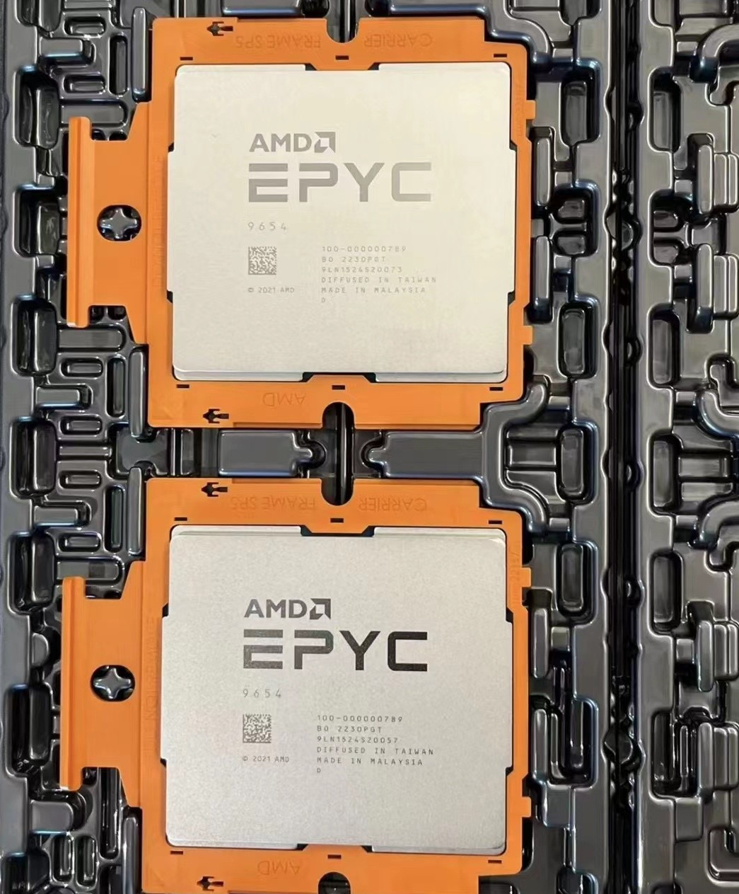 AMD EPYC Genoa 9654 2.40GHz 96-Core 360W 384MB DDR5 Socket SP5 CPU ...