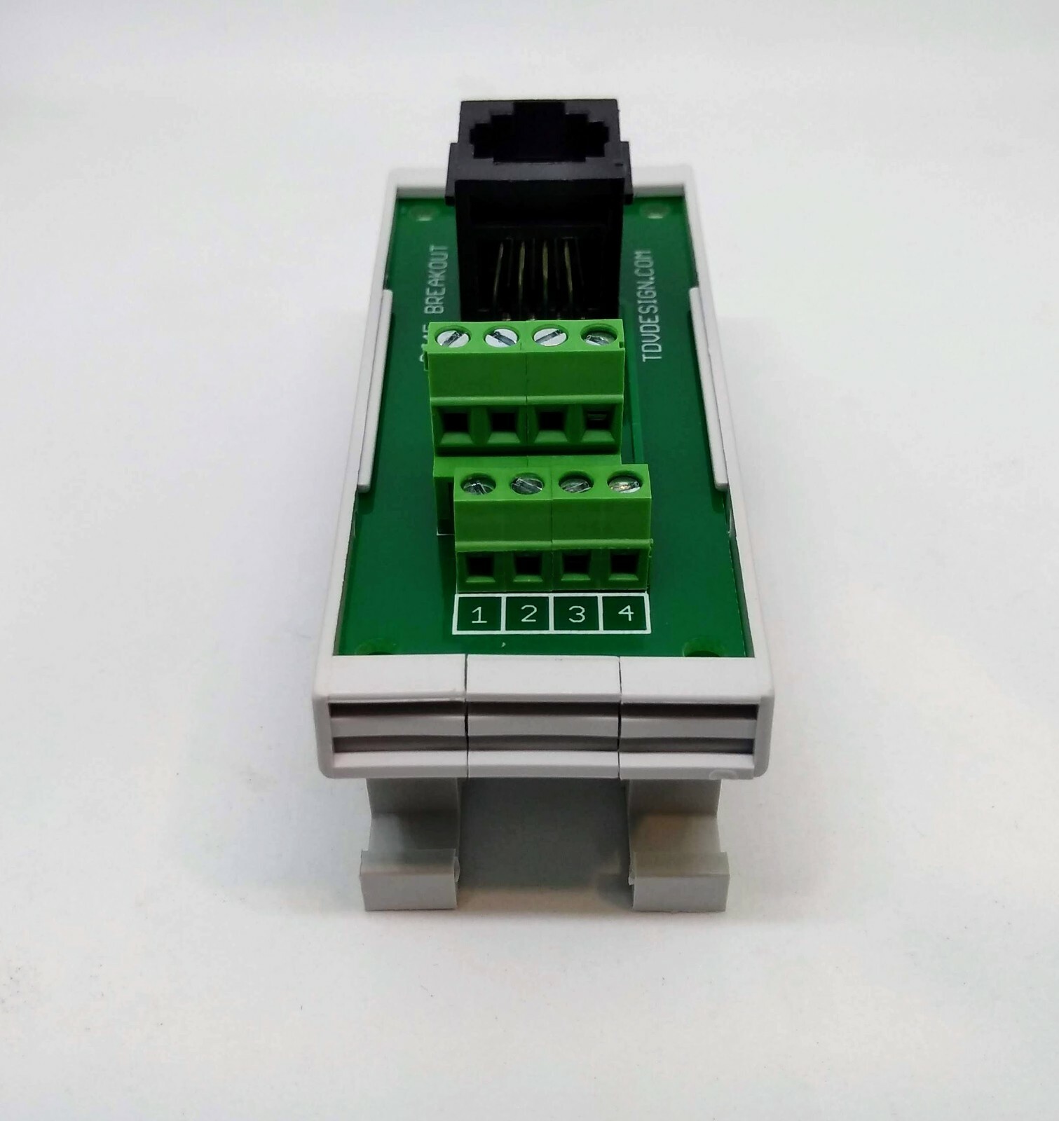 New RJ45 Din Rail Mount Breakout Board PLC CNC | eBay
