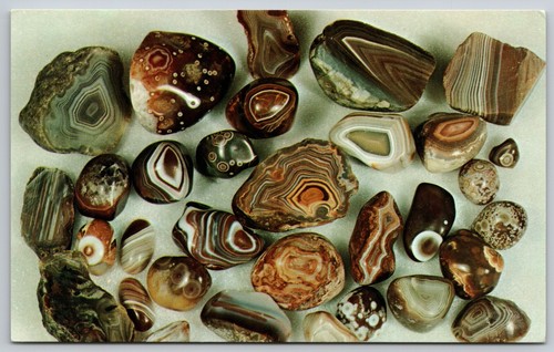 Lake Superior Agates - Found in Mississippi Valley Great Lakes Region ...