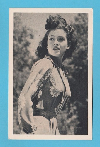 ACTRESS - ANONYMOUS POSTCARD - FRANCES RAFFERTY - C 1940's | eBay UK