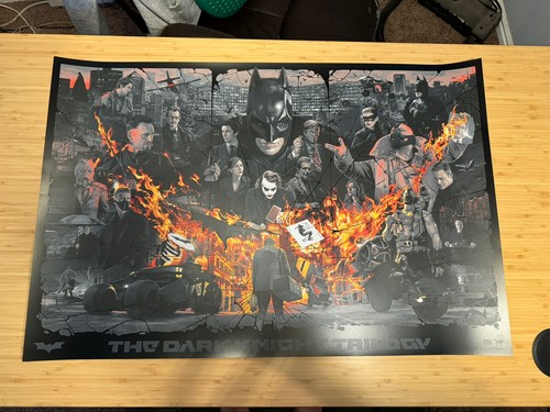 The Dark Knight - Darkest Night Variant Gabz Print Bottleneck Gallery ...