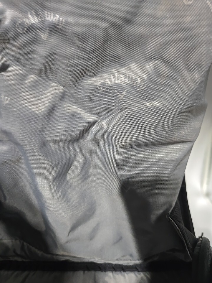 Callaway Golf Nylon Duffle Bag Embroidered Logo Black Rare Model | eBay