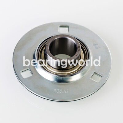 NEW SBPF205-16 High Quality 1" Set Screw Pressed Steel 3-Bolt Flange ...