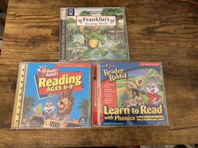 Franklin’s Reading World, Reader Rabbit Learn To Read With Phonics | eBay