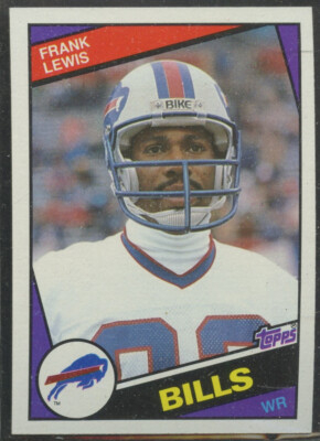 1984 Topps #27 Frank Lewis Buffalo Bills | eBay