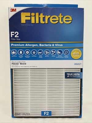 Filtrete F2 Air Purifier Filter for FAP-C02WA-G2, FAP-C03BA-G2, FAP ...