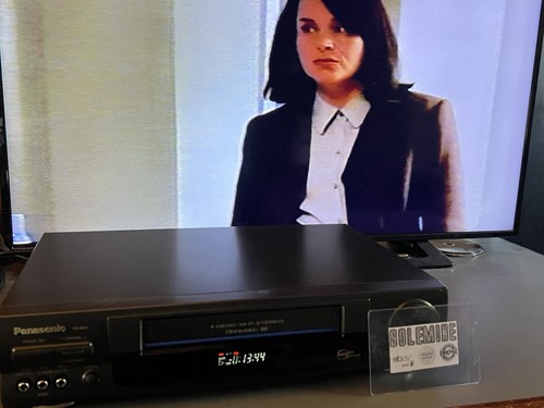 Panasonic PV-9661 Blue Line VCR - 4-Head VHS Video Player Tested with ...