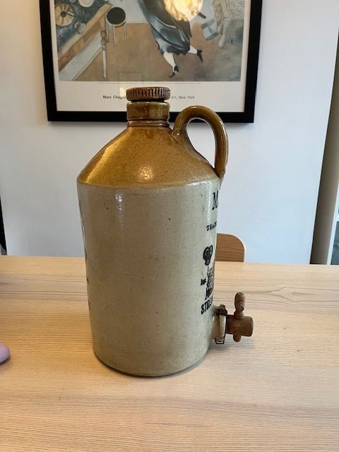 Large stoneware flagon | eBay UK