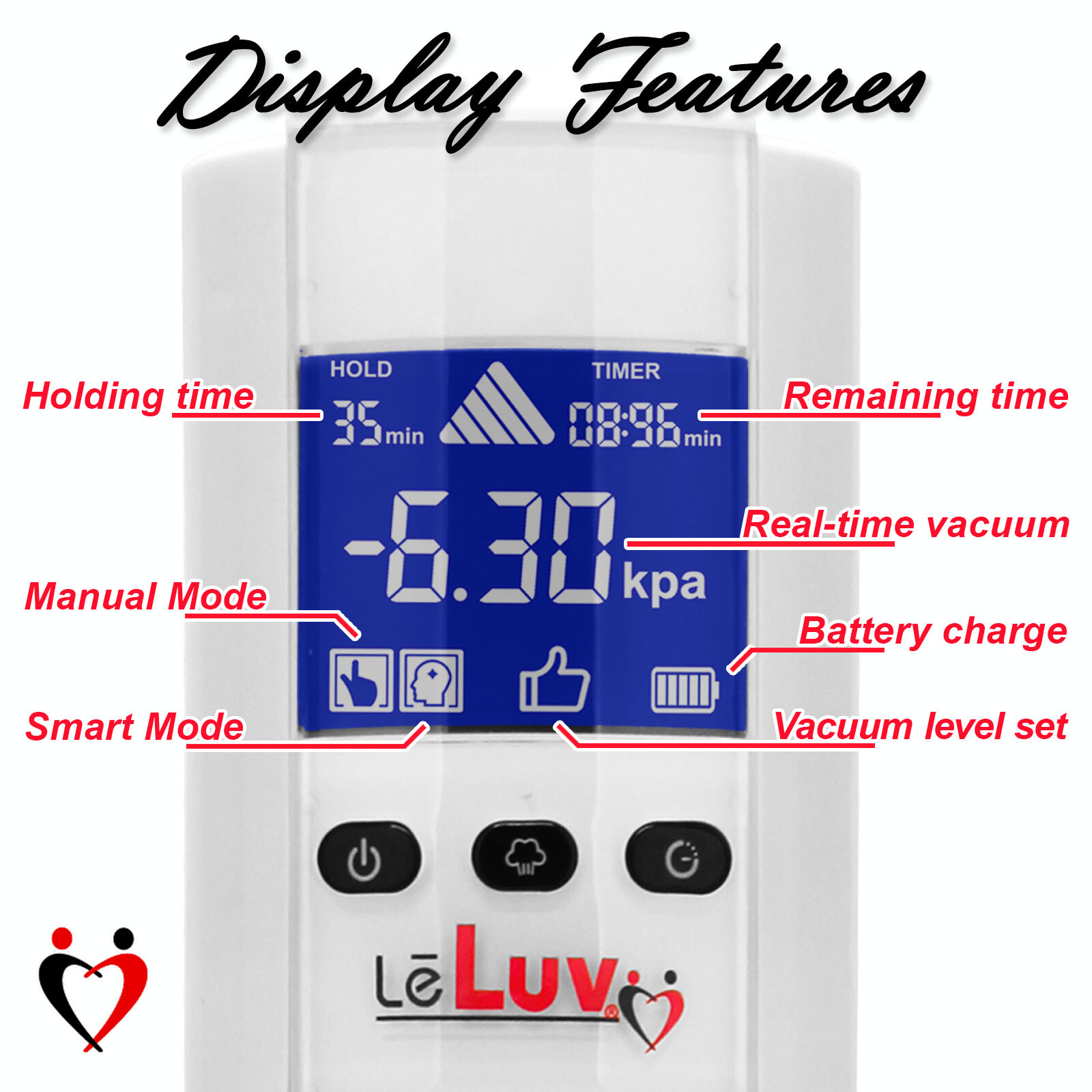 LeLuv Smart LCD iPump Penis Pump 8/9 Inch Cylinder + Magic Sleeve ...