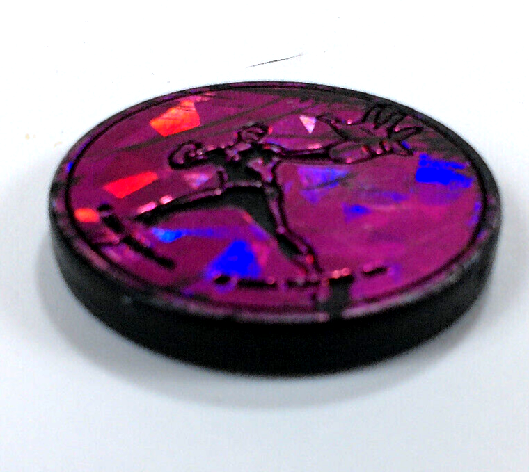 Vtg 90s Pog Milk Cap Slammer Flourescent Background Collectible 2 ...