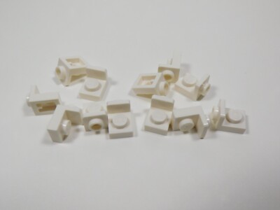 LEGO 12 White 1x1-1x1 Inverted Brackets N4 | eBay